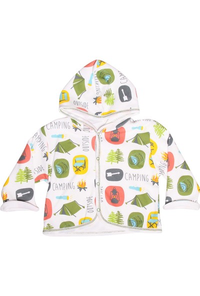 Luggi Baby Erkek Camping Uzun Kollu Kapşonlu Mont LG-5008 Luggi Baby Erkek Camping Uzun Kollu Kapşonlu Mont LG-5008