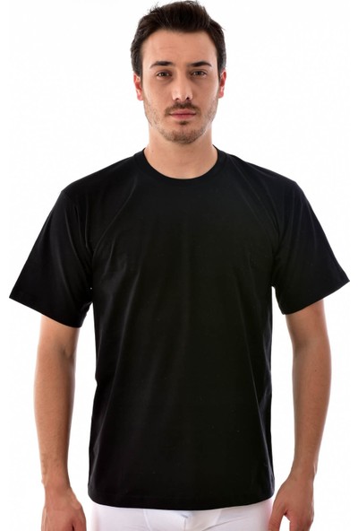 Tutku 3 Adet 0105 Beyaz Erkek Yarım Kol Fanila Siyah Tutku 3 Adet 0105 Beyaz Erkek Yarım Kol Fanila Siyah