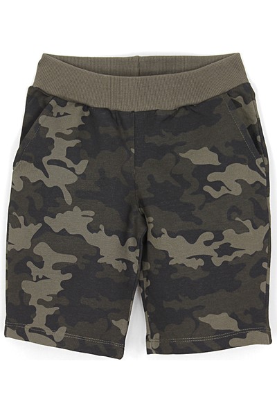Jinx Asker Kamuflaj Desenli Erkek Bebek Şortu 9 Ay - 5 Yaş Haki Jinx Asker Kamuflaj Desenli Erkek Bebek Şortu 9 Ay - 5 Yaş Haki