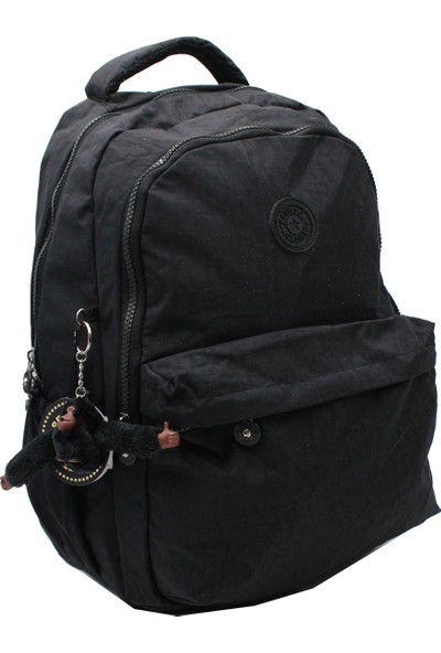 Bevitton 2200 Krinkıl Kumaş Sırt Çantası Siyah Bevitton 2200 Krinkıl Kumaş Sırt Çantası Siyah