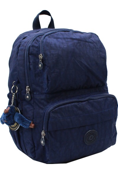 Bevitton 6200 Krinkıl Kumaş Sırt Çantası Lacivert