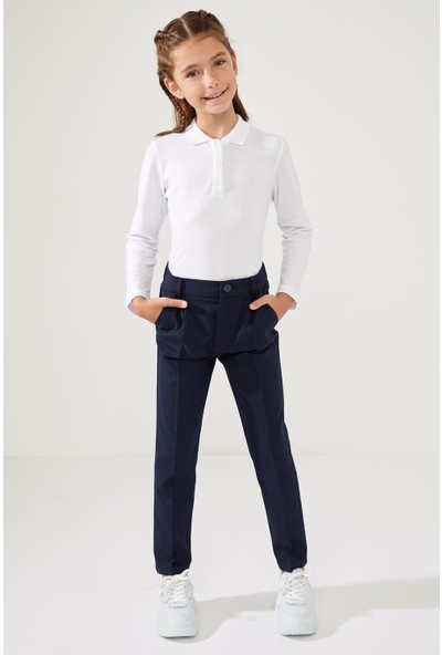 DeFacto Kız Çocuk Carrot Fit Klasik Pantolon N8413A620AU DeFacto Kız Çocuk Carrot Fit Klasik Pantolon N8413A620AU