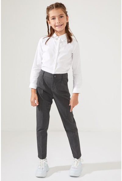 DeFacto Kız Çocuk Carrot Fit Klasik Pantolon N8413A620AU DeFacto Kız Çocuk Carrot Fit Klasik Pantolon N8413A620AU
