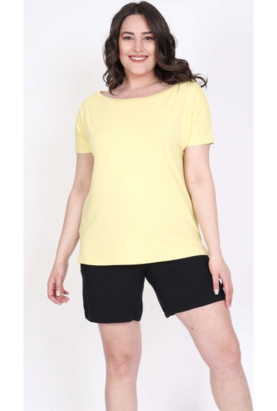 Myline Karmen Yakalı Tişört 45551