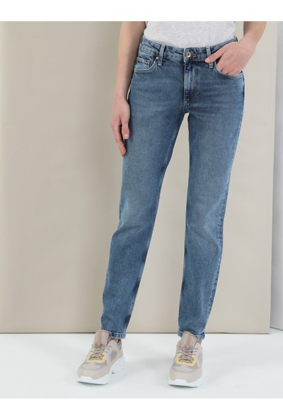 Colins 891 MAYA Orta Bel Daralan Paça Slim Fit Jean Kadın Jean Pantolon Colins 891 MAYA Orta Bel Daralan Paça Slim Fit Jean Kadın Jean Pantolon