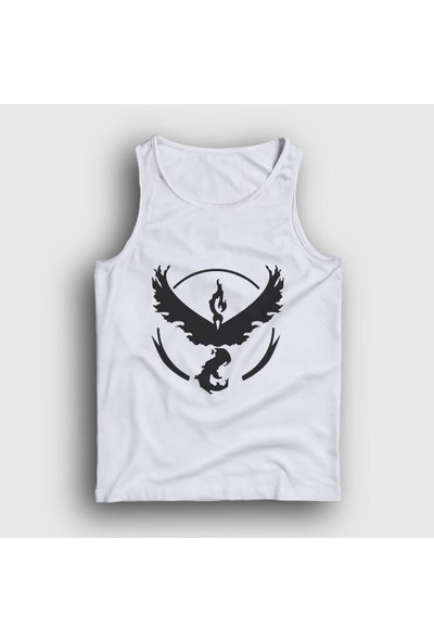 Tisort.ist Unisex Beyaz Anka Kuşu Atlet