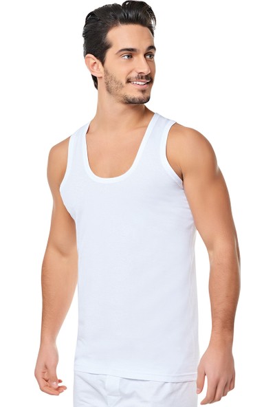 Seher Yıldızı 6'lı Erkek Penye Askılı Atlet