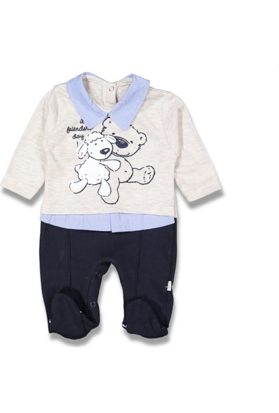 Kidex's Tatlı Ayıcık Baskılı Tulum 93251