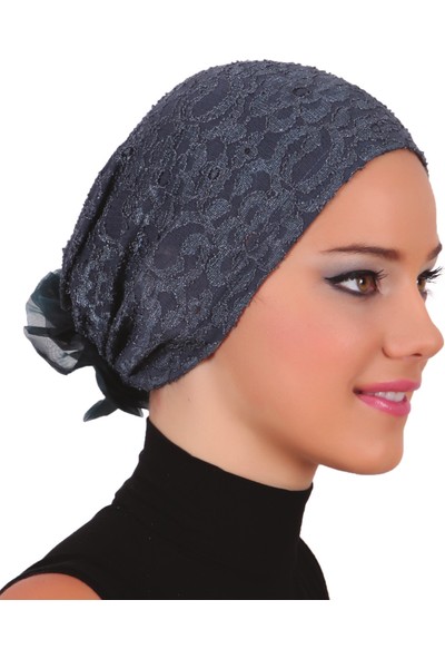 Fidan Dantel Güllü Bone Tesettür Kadın Fidan Dantel Güllü Bone Tesettür Kadın