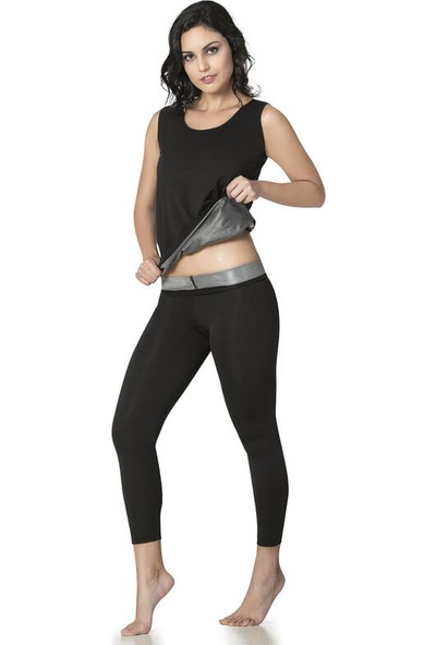 Lets Form Termal Sauna Etkili Spor Atlet Tayt Takım 8100 Lets Form Termal Sauna Etkili Spor Atlet Tayt Takım 8100