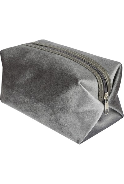 Bakras Çanta Boy Kadife Makyaj Çantası