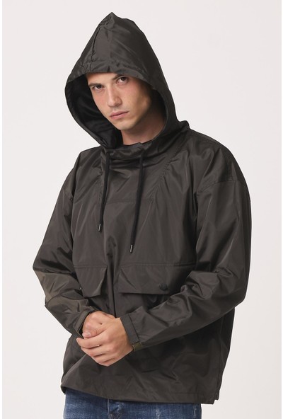 Shoppingdimoda Cepli Kapusonlu Yagmurluk