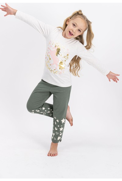 U.s. Polo Assn. Lisanslı Kız Çocuk Pijama Takımı U.s. Polo Assn. Lisanslı Kız Çocuk Pijama Takımı