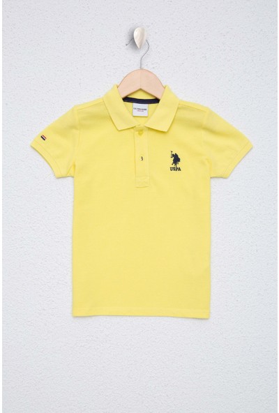 U.S. Polo Assn. Erkek Çocuk Sarı T Shirt Basic U.S. Polo Assn. Erkek Çocuk Sarı T Shirt Basic
