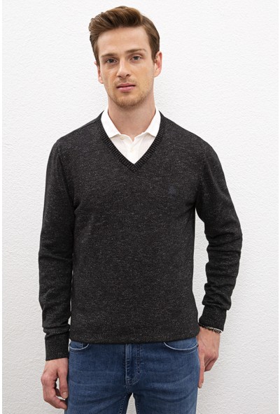 U.S. Polo Assn. Erkek Triko Kazak 50223888-Vr046