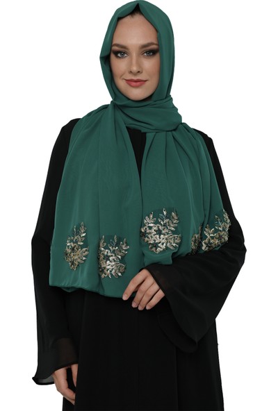 Fidan Bone bb Handmade Collection Bb-Sırma Motifli Şal Fidan Bone bb Handmade Collection Bb-Sırma Motifli Şal