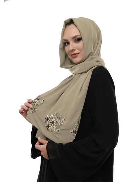 Fidan Bone bb Handmade Collection Bb-Sırma Motifli Şal Fidan Bone bb Handmade Collection Bb-Sırma Motifli Şal