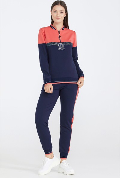 Sementa Kadın Yarım Fermuarlı Eşofman Takım