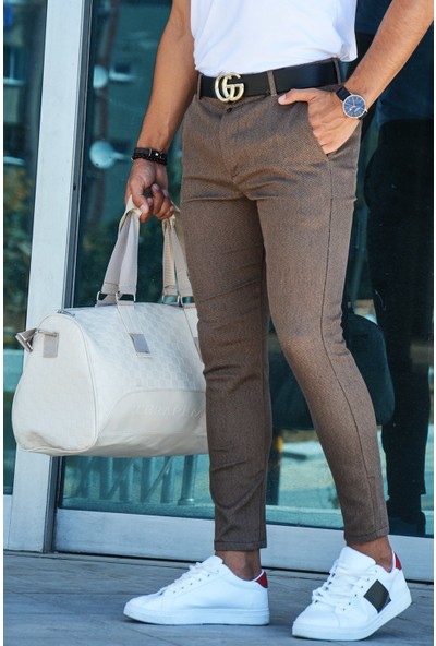 Terapi Men Erkek Slim Fit Keten Pantolon Terapi Men Erkek Slim Fit Keten Pantolon