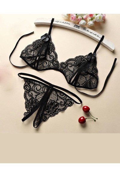 İmoda Kadın Dantel Sütyen Külot Takımı