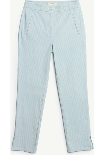 Yargıcı Nervür Detaylı Pantolon