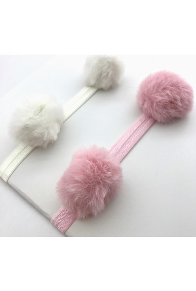 Pampiki Bebek Ponpon Saç Bandı Seti PMPKM8878 Pampiki Bebek Ponpon Saç Bandı Seti PMPKM8878