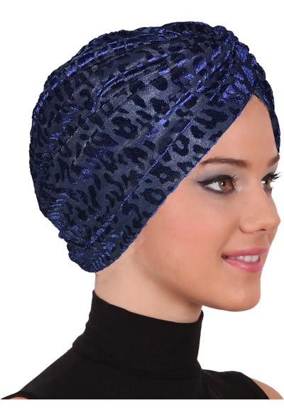 Fidan Flok Capraz Lacivert Tesettür Bone Fidan Flok Capraz Lacivert Tesettür Bone