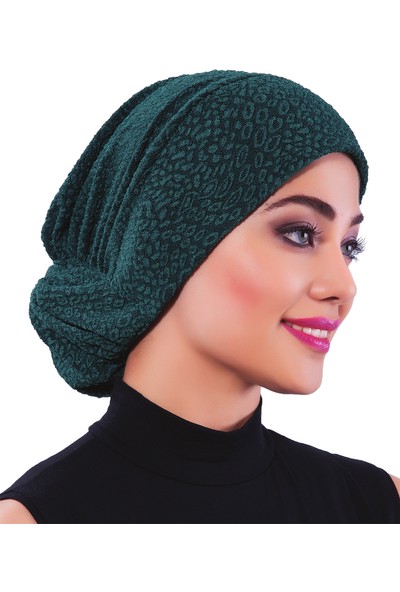 Fidan Bone Topuzlu Brokar Hürrem Rengi Hazır Türban Tesettür Bone Fidan Bone Topuzlu Brokar Hürrem Rengi Hazır Türban Tesettür Bone