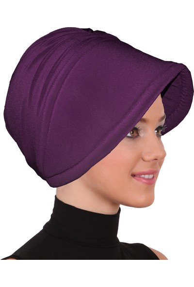 Fidan Sandy Şapka Mor Tesettür Bone Fidan Sandy Şapka Mor Tesettür Bone