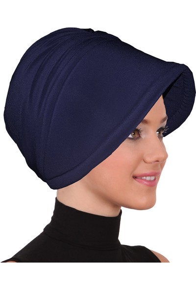 Fidan Sandy Şapka Lacivert Tesettür Bone Fidan Sandy Şapka Lacivert Tesettür Bone