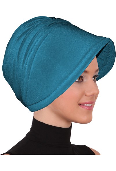 Fidan Bone Sandy Şapka Petrol Hazır Türban Tesettür Bone Fidan Bone Sandy Şapka Petrol Hazır Türban Tesettür Bone