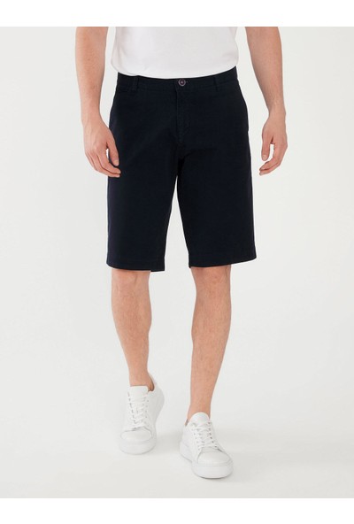 Xint Pamuklu Slim Fit Cepli Şort