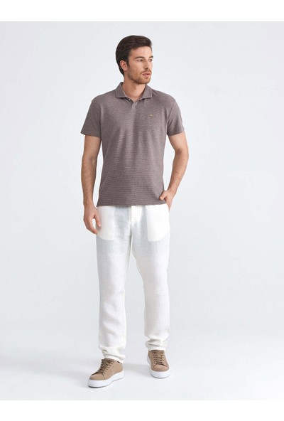 Xint Keten Slim Fit Pantolon