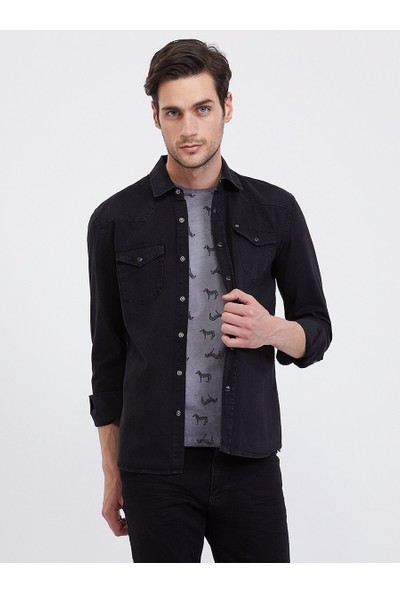 Loft Berkley Wash Erkek Kot Gömlek 2024031