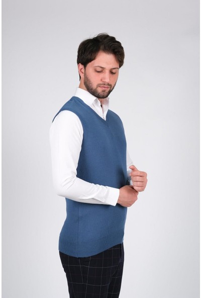 Çizgi Triko Erkek Triko Süveter V Yaka Düz Renk Bel Lastikli Kışlık Dokuma Slimfit Kalıp Çizgi Triko Erkek Triko Süveter V Yaka Düz Renk Bel Lastikli Kışlık Dokuma Slimfit Kalıp