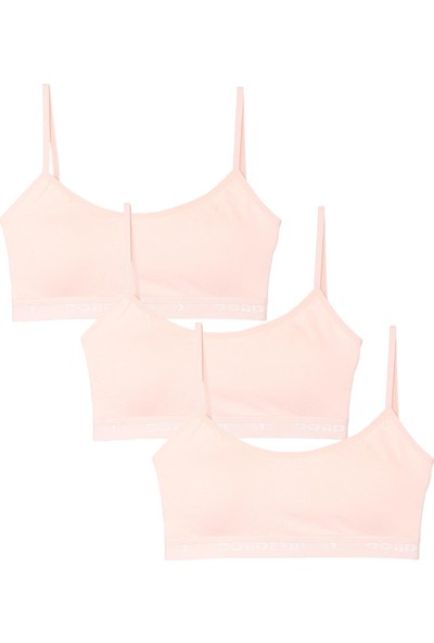 Dondeza Pedli Yarım Atlet Büstiyer 3'lü Paket