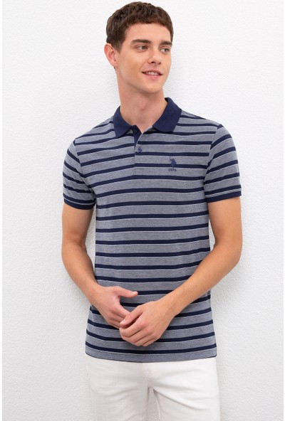 U.S. Polo Assn. Erkek Lacivert T-Shirt 50217784-VR033
