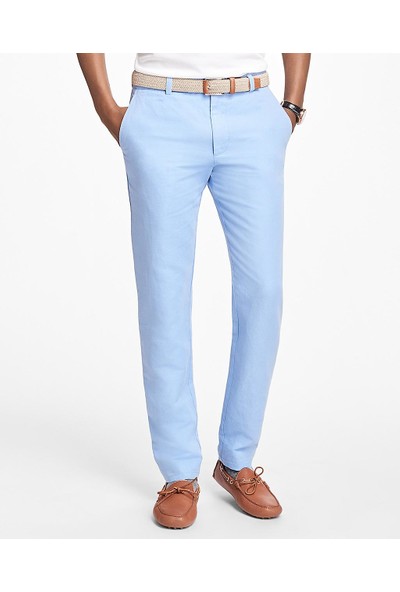 Brooks Brothers Pamuk/Keten Mılano Kesim Pantolon