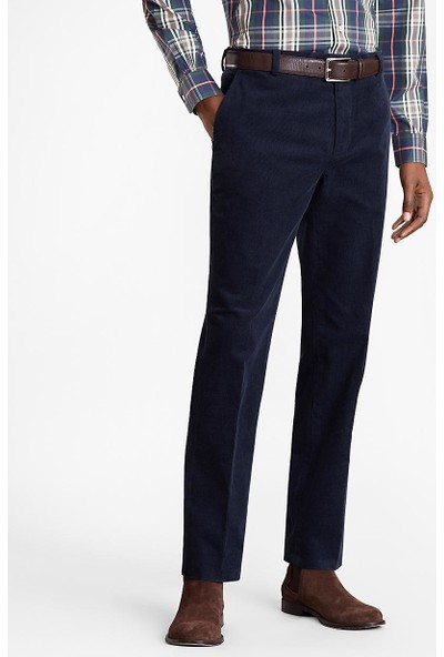 Brooks Brothers Erkek Lacivert Kadife Pantolon Brooks Brothers Erkek Lacivert Kadife Pantolon