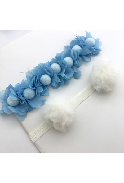 Pampiki Bebek Ponpon Saç Bandı Seti PMPKM8992 Pampiki Bebek Ponpon Saç Bandı Seti PMPKM8992