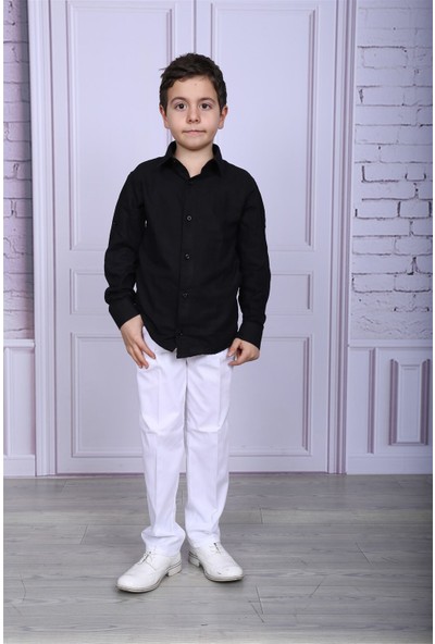 Kostüm Diyarı Keten Spor Gömlek