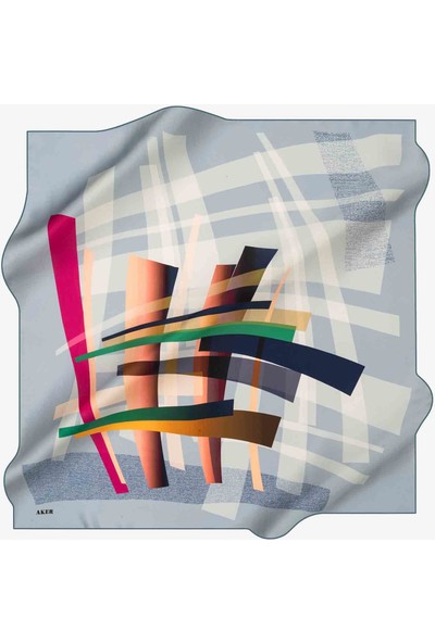 aker 7857-322 kadın ipek eşarp altınoluk