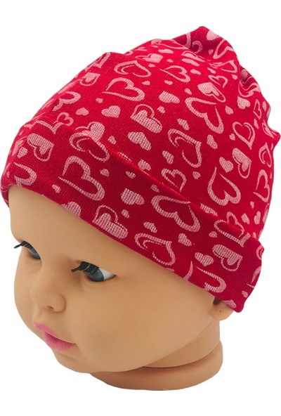 Bilgefil Kız Bebek Şapka Bere 6-12 Ay