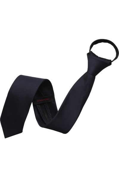 Prokravat Kuşgözü Desenli Kullanıma Hazır Fermuarlı Kravat