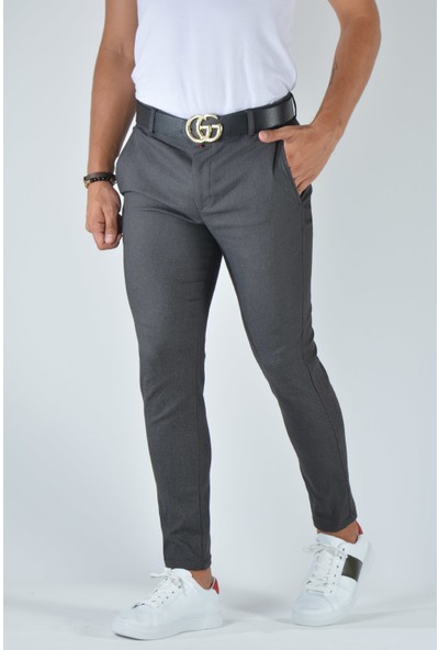 Terapi Men Erkek Slim Fit Keten Pantolon