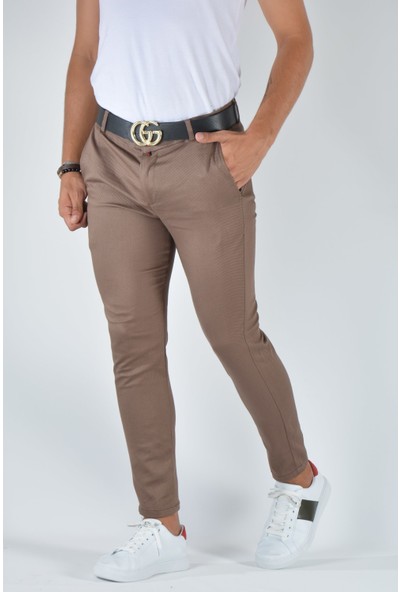 Terapi Men Erkek Slim Fit Keten Pantolon