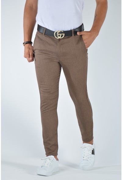 Terapi Men Erkek Slim Fit Keten Pantolon