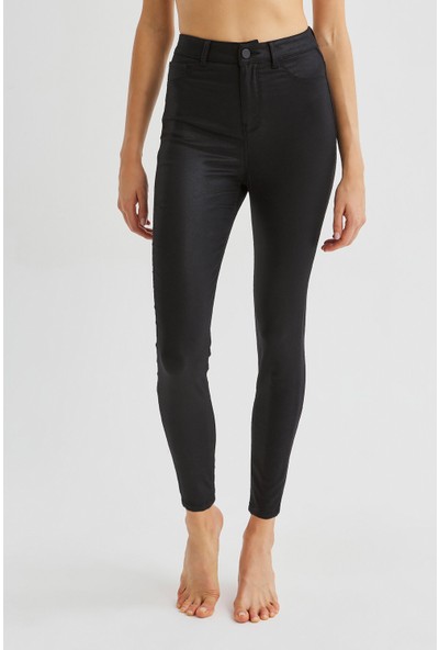 Penti Siyah Coated Tayt