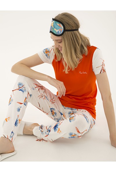 Pierre Cardin Kadın Turuncu Pijama Takım 50234435-571
