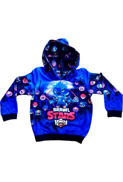 Brawl Stars Hayranlarına En Özel Tasarım-Özel Baskı Çocuk Sweatshırt865
